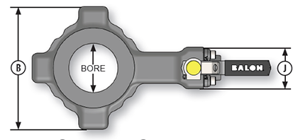 Test And Tap™ Valve Flanged Series 150, 300, and 600 ANSI Class 3000 PSI WP